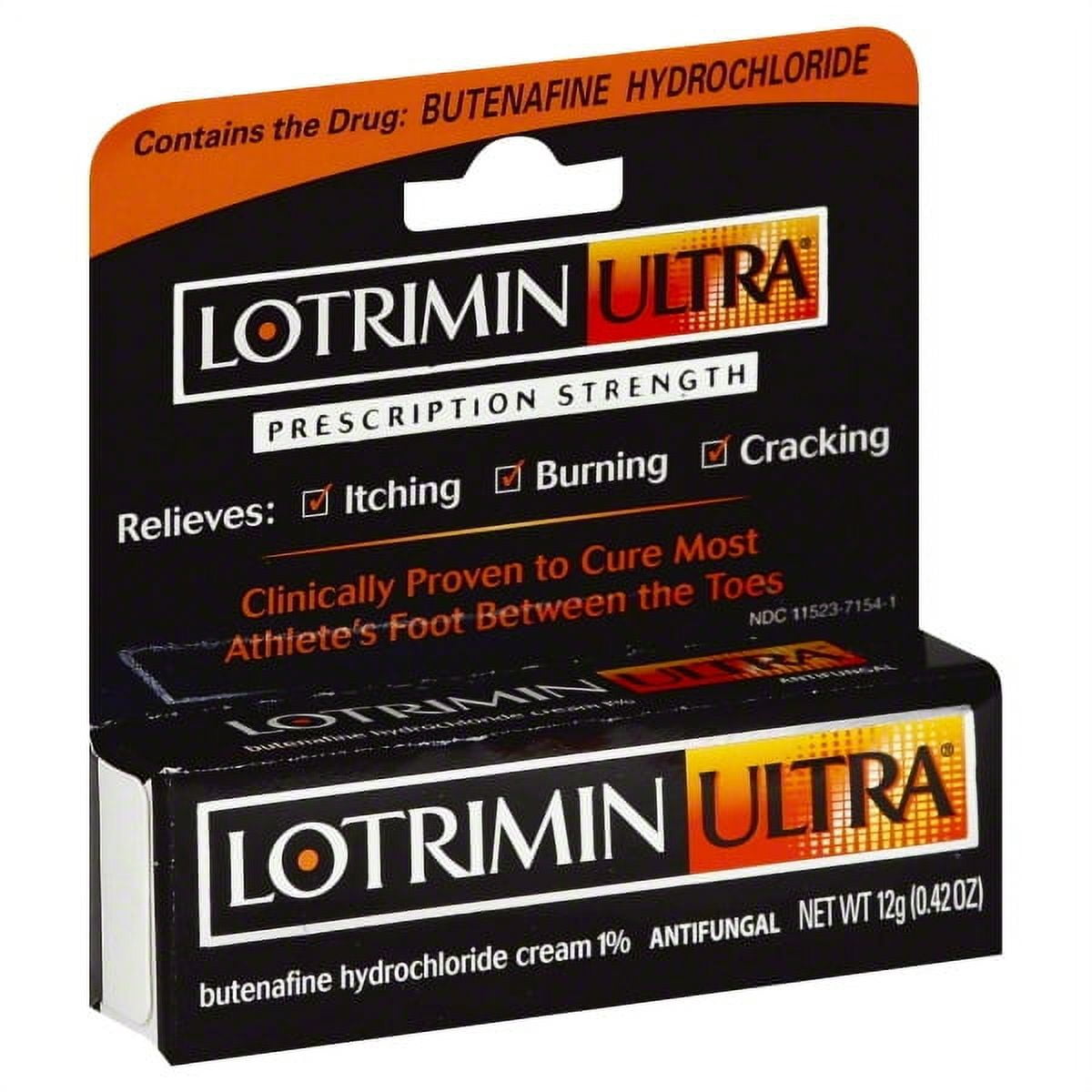 Lotrimin Ultra Athlete's Foot Cream 0.42 oz HSA/FSA Eligible - Walmart.com