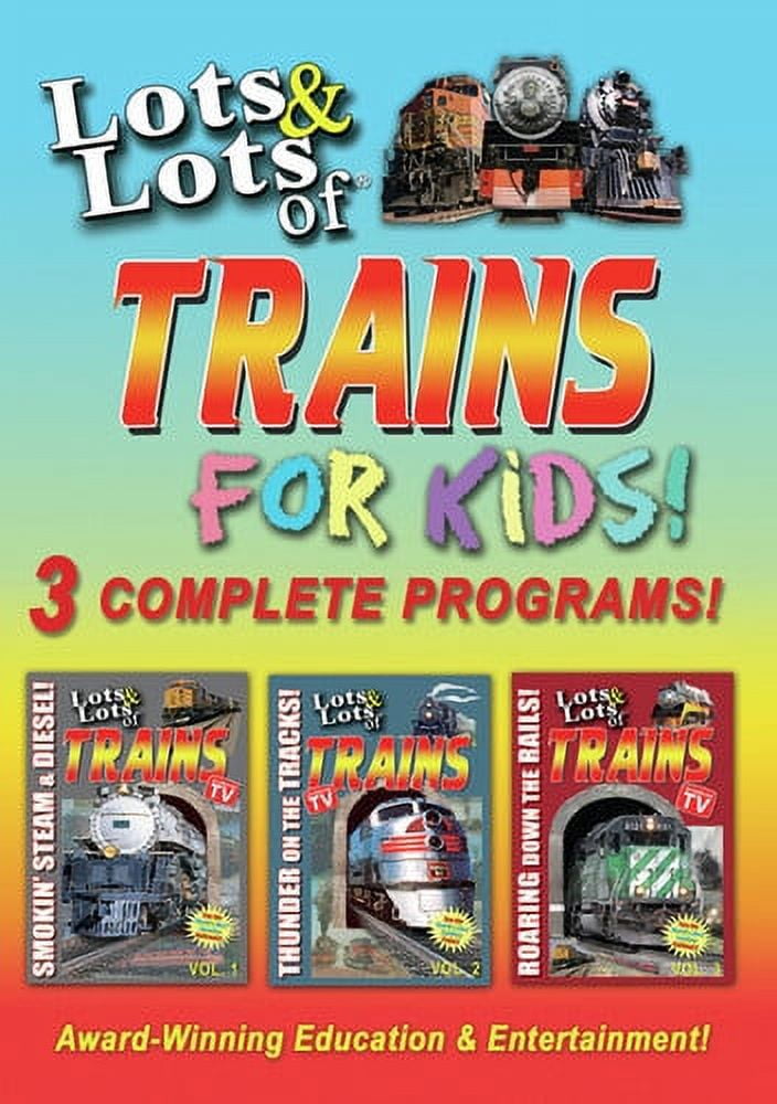 Lots And Lots Of Trains For Kids (DVD), Marshall Publishing, Kids ...