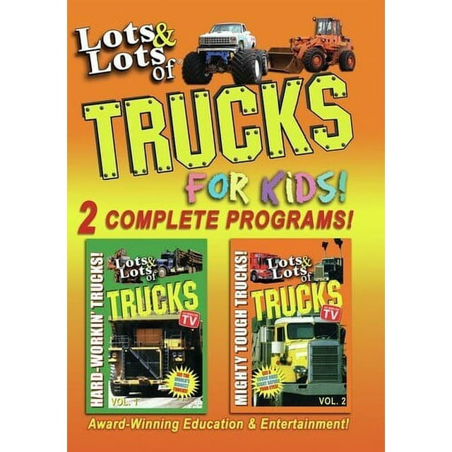 Lots And Lots Of Trucks For Kids: 2 Complete Programs! (DVD), Marshall ...