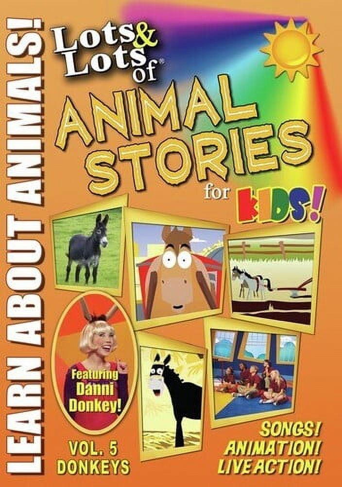 Lots & Lots Of Animal Stories For Kids V5 Donkeys & Mules (DVD ...
