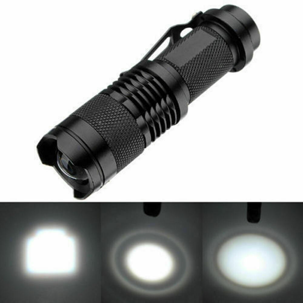 Lots Mini LED Tactical Flashlight Military Grade Small Torch Super ...