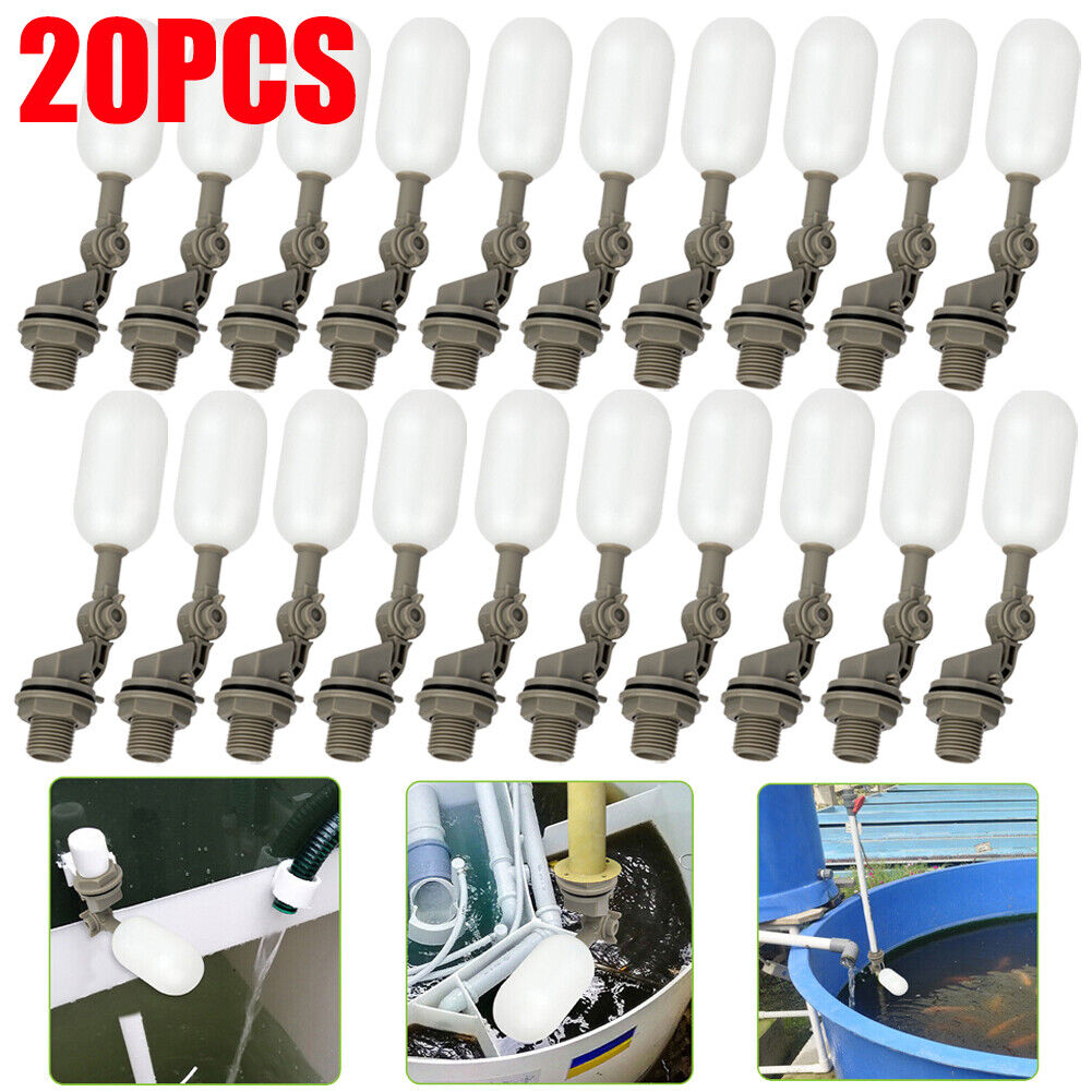 Lots Water Float with Adjustable Arm Plastic Water Filter Float 1/2 ...