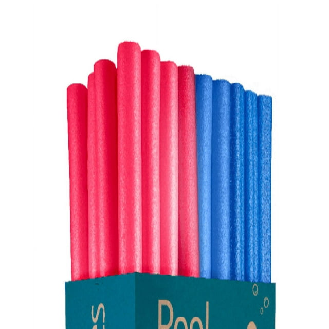 "Swim Fun Pool Noodle 47"" Foam Noodles 3-Pack Assorted Colors ...