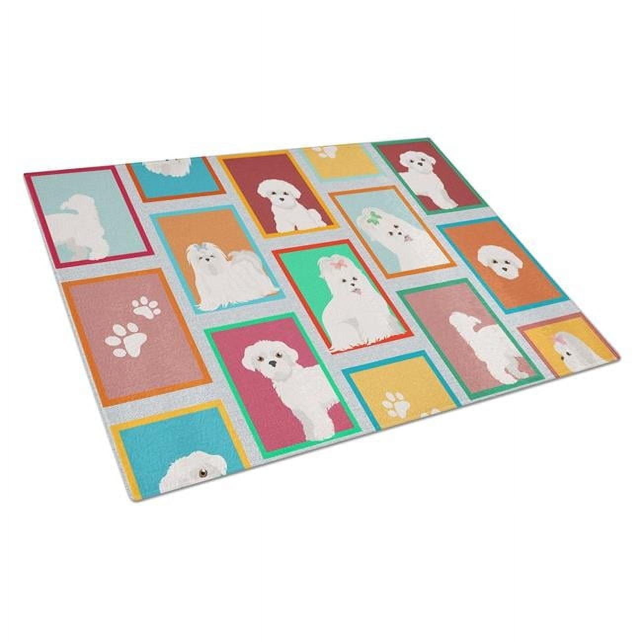 Lots of Maltese Glass Cutting Board Large 12 in x 15 in - Walmart.com