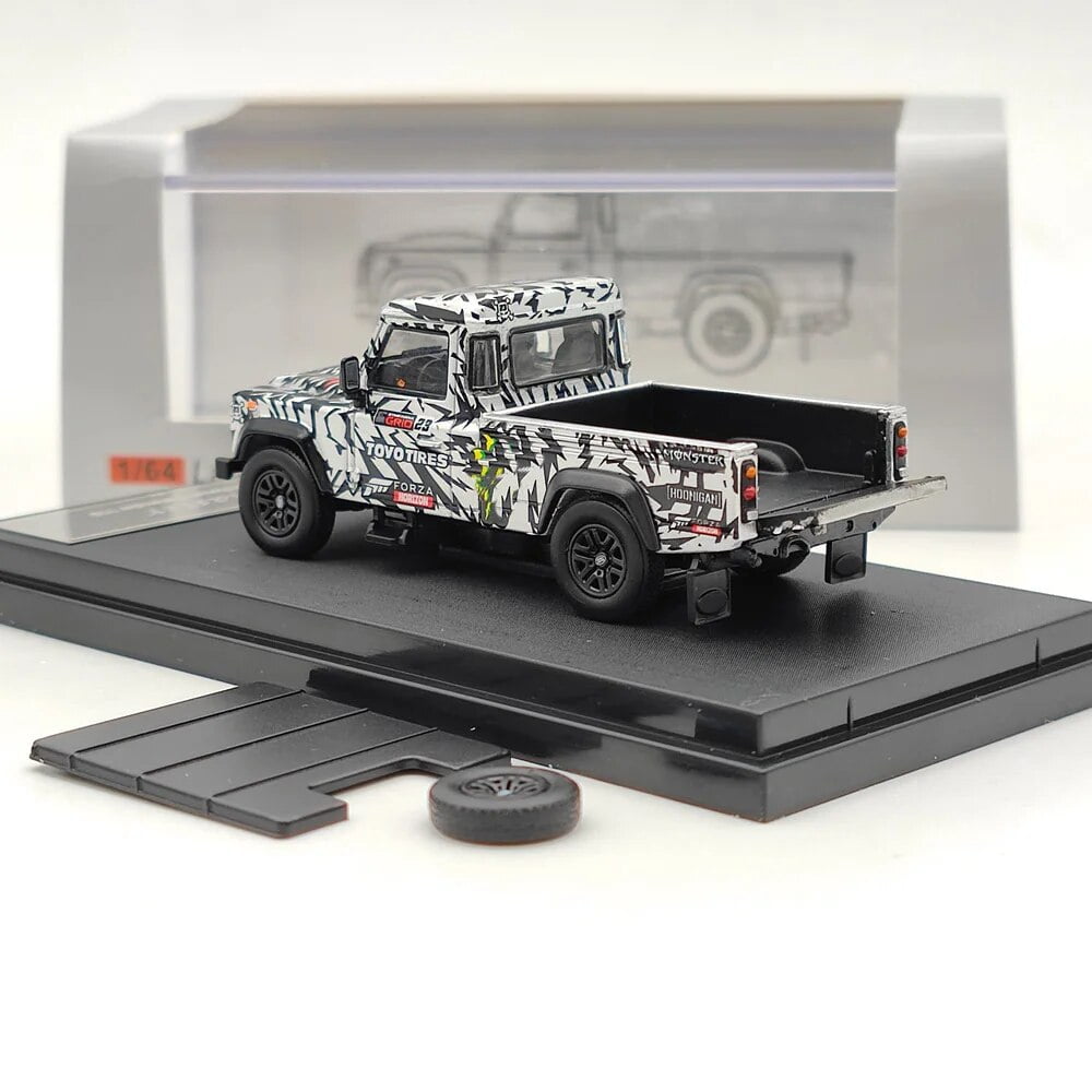 Lots of Master 1/64 Defender 110 Diecast Toys Car Model Camel Cup/Gulf ...