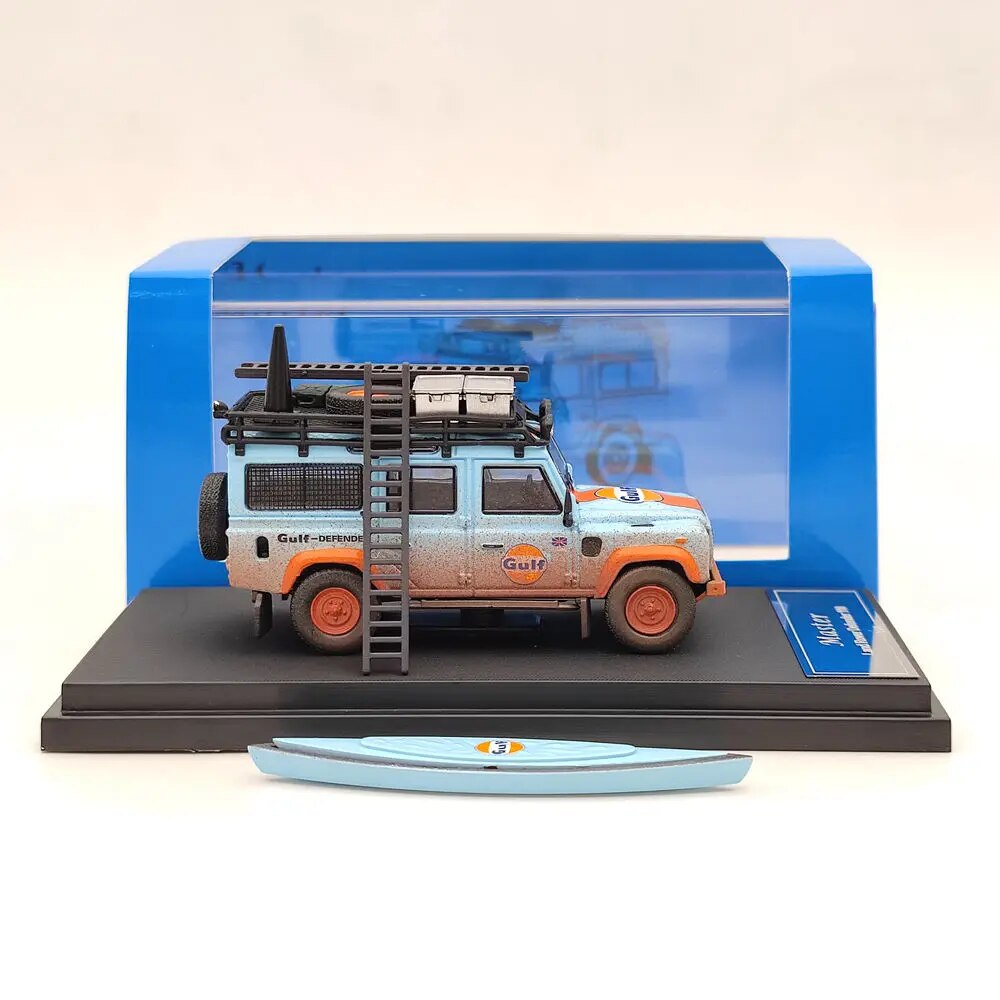 Lots of Master 1/64 Defender 110 Diecast Toys Car Model Camel Cup/Gulf ...