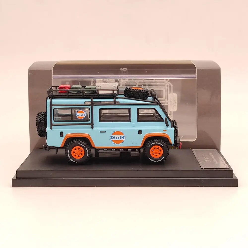 Lots of Master 1/64 Defender 110 Diecast Toys Car Model Camel Cup/Gulf ...