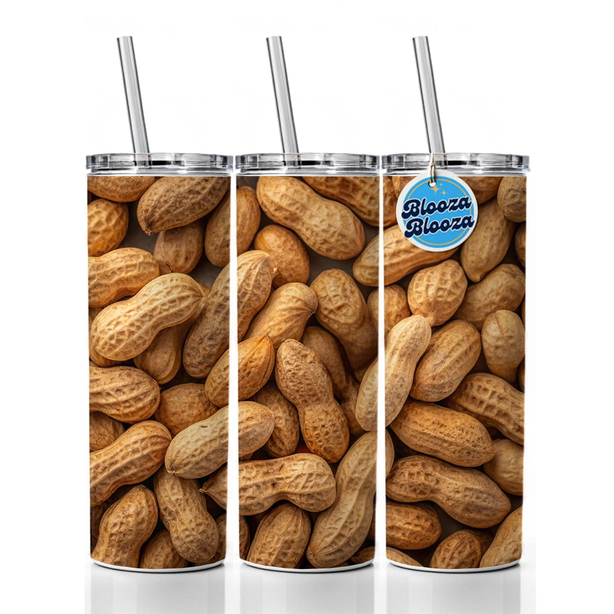 Lots of Roasted Peanuts in Their Shells 20oz Insulated Water Bottle ...