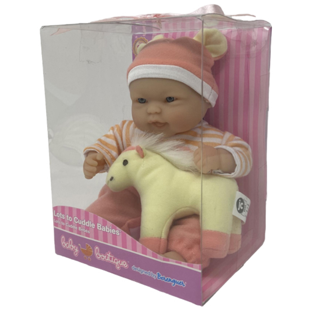 Lots to Cuddle Baby Doll - Huggable Doll Dressed in Orange and White ...