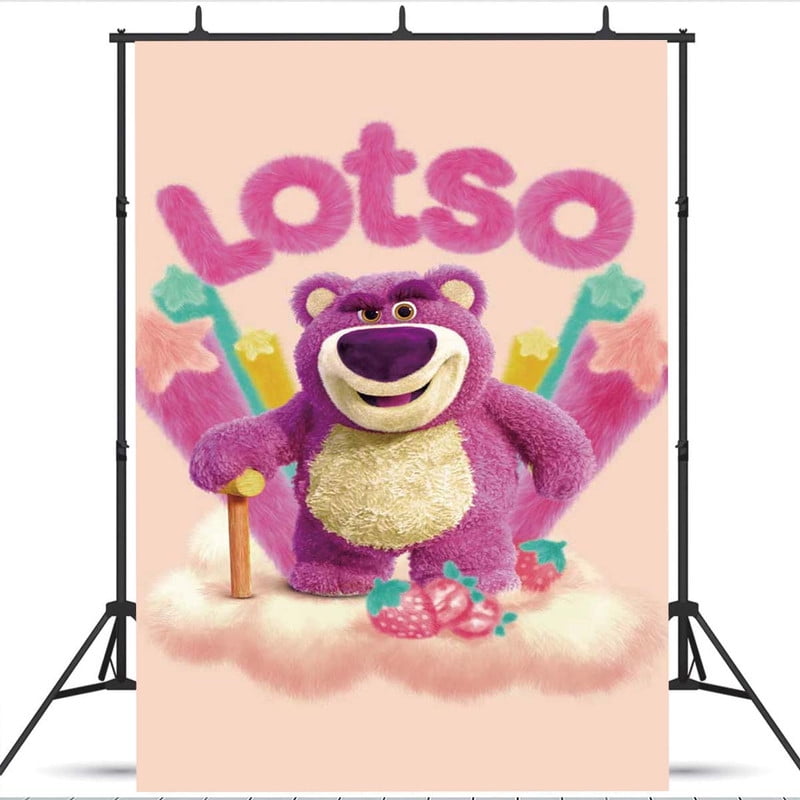 Lotso Bear Party Supplies Background Backdrop Taspestry Banner Poster ...