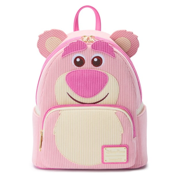Lotso Huggin Bear Corduroy Loungefly Mini Backpack – Toy Story ...