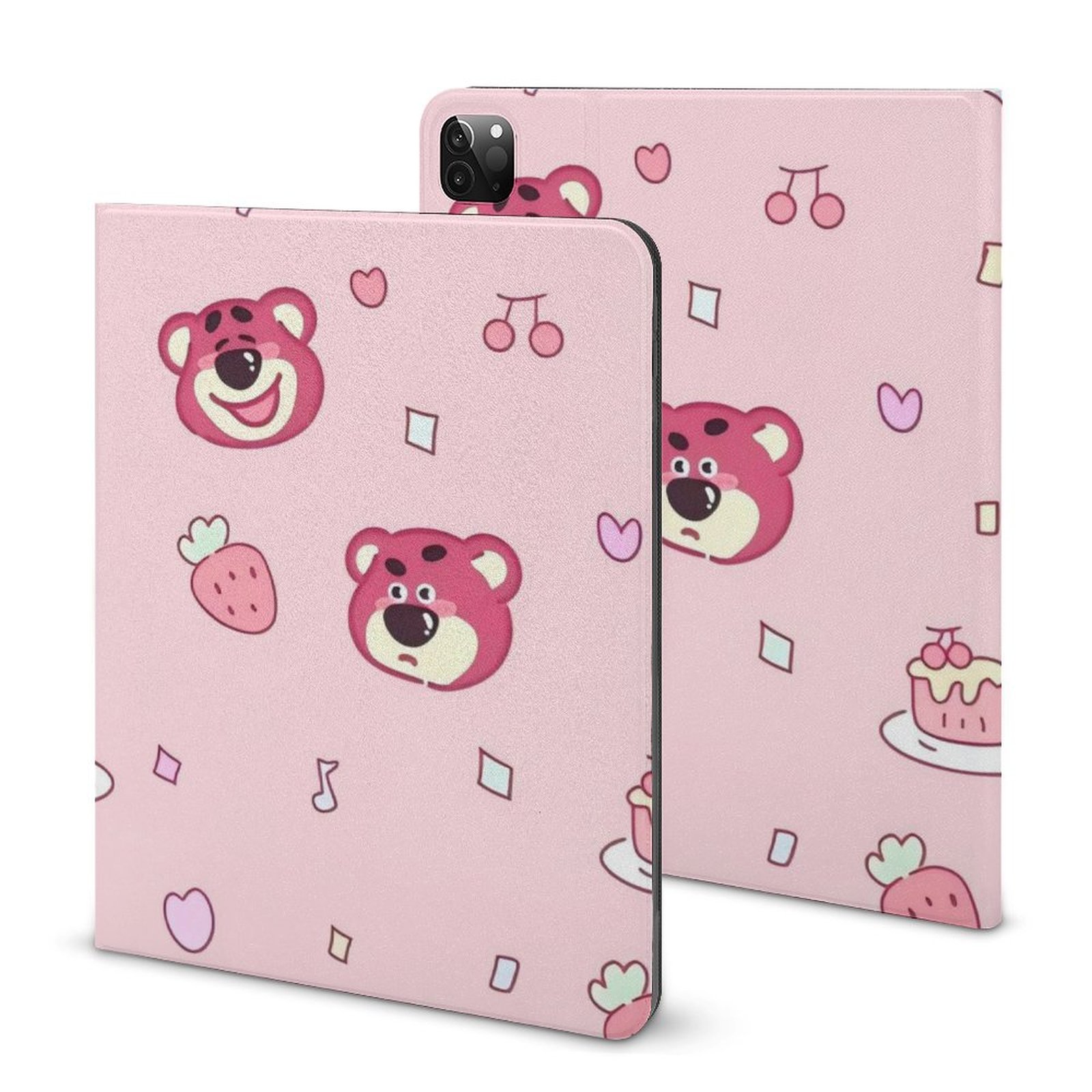 Lotso The ipad pen slot case thin folding Smart case Soft TPU back IPAD ...