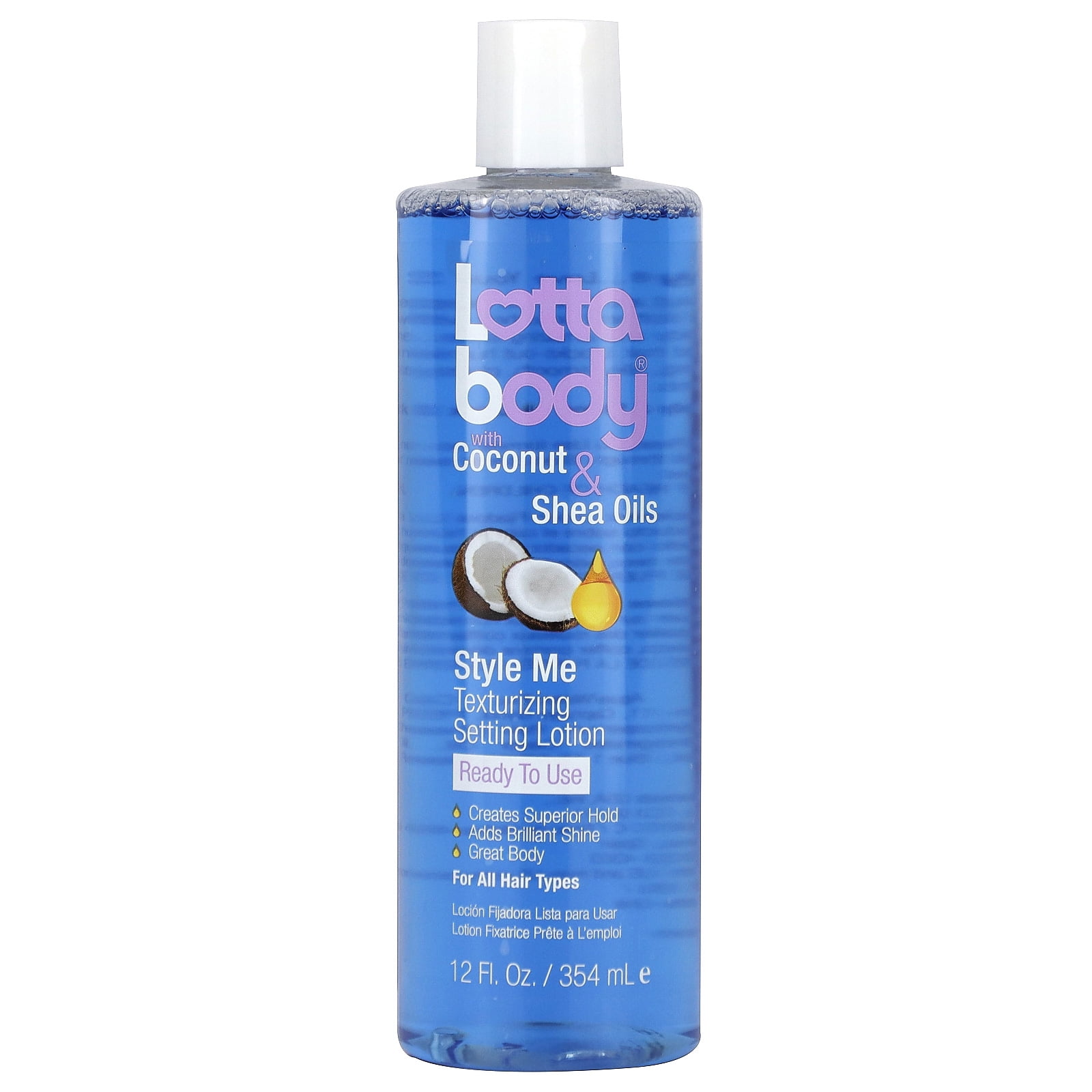Lotta Body Style Me Texturizing Setting Lotion, 12 Oz., Pack of 1 ...