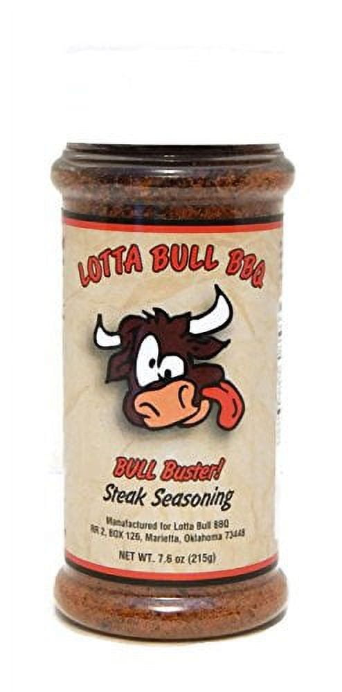 Lotta Bull BBQ - Bull Buster Steak Seasoning - Walmart.com