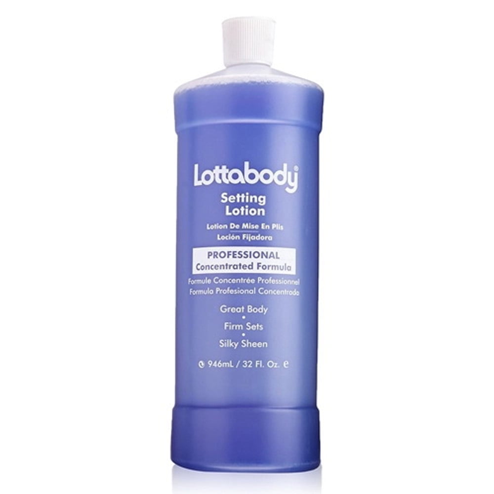 Lottabody Setting Hair Lotion For Relax and Natural Hair, 32 Oz, 3 Pack ...