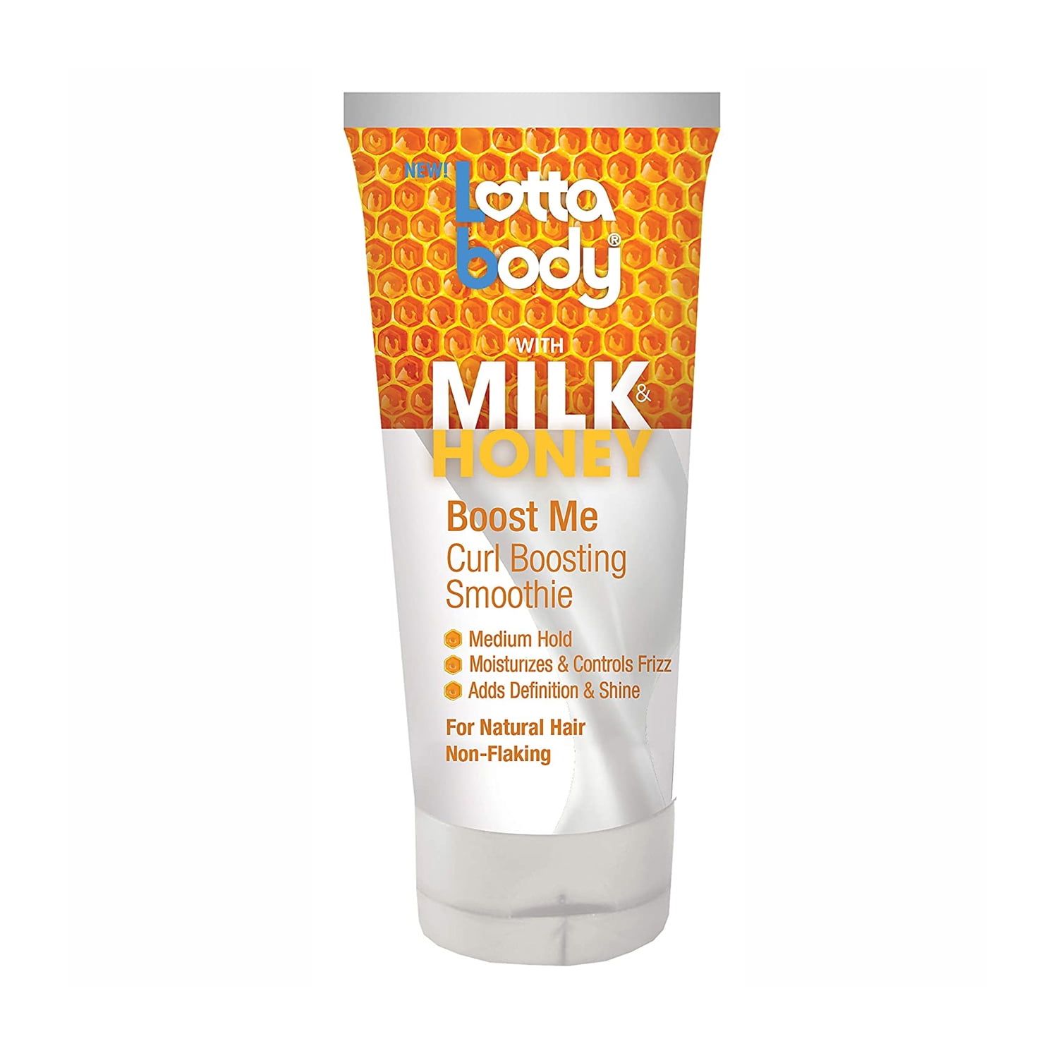 Lottabody With Milk Honey Boost Me Curl Boosting Smoothie 5.1 Oz,Pack ...