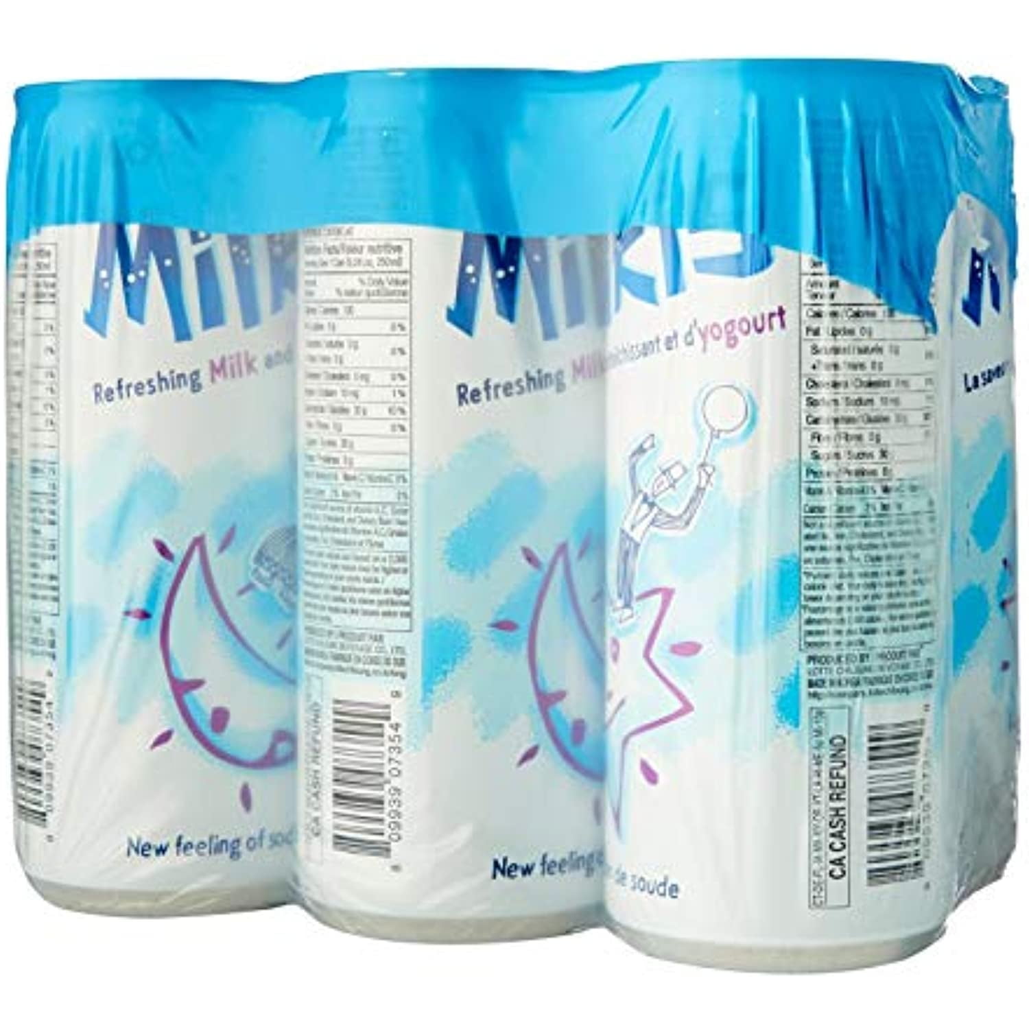 Lotte Japanese Variety Milkis Soda Beverage, 8.5 Fluid Ounce (Pack Of 6 ...