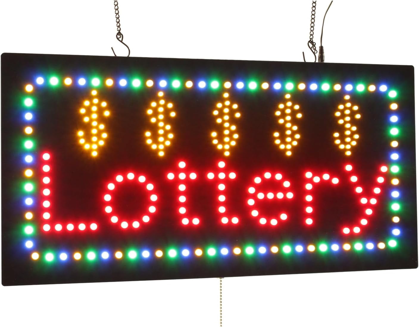 Lottery Sign, 24"x12", 60x30cm, TOPKING, LED, , Florescent, Signage ...