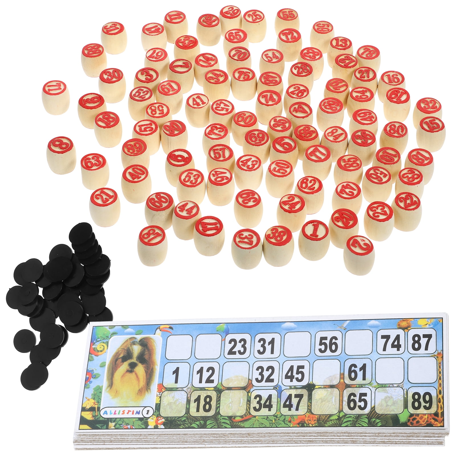 Lotto Game for Adults Russian Ludo Board Numbers Chess Travel - Walmart.com