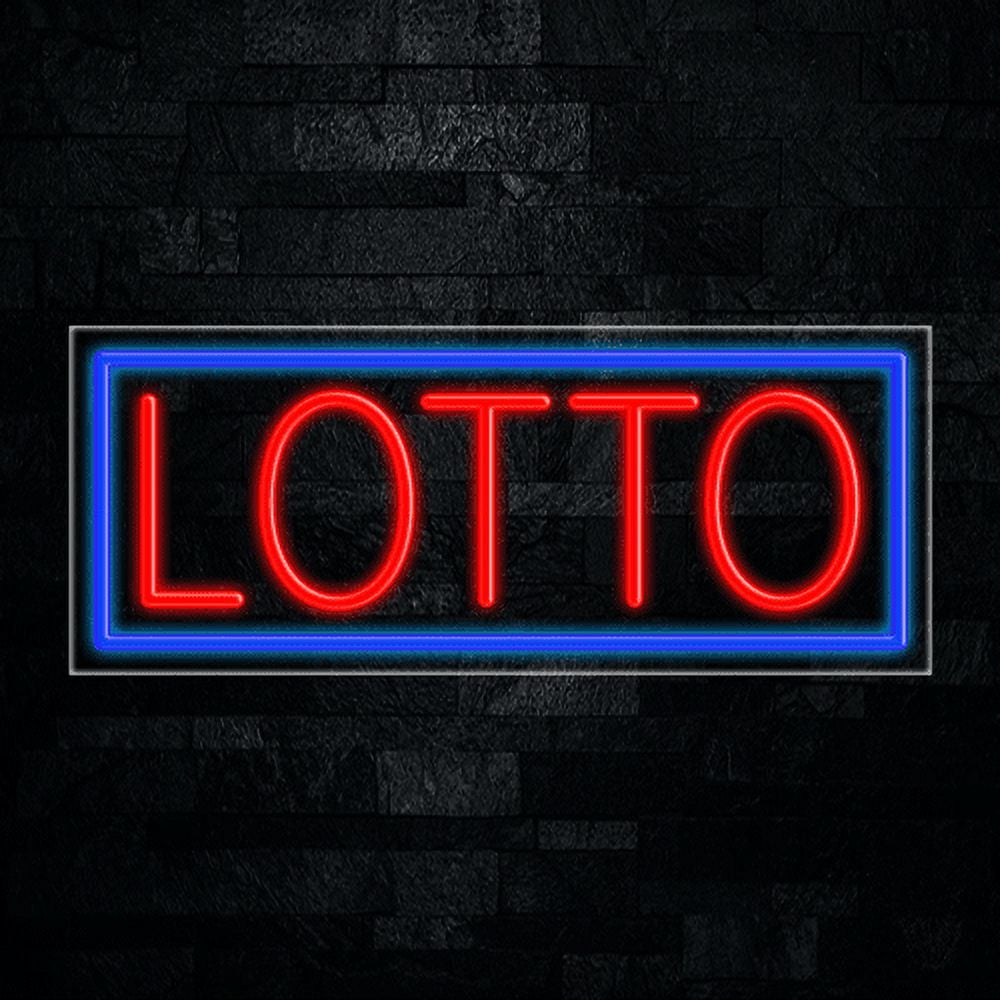 Lotto-LED Neon Sign 30"L x 12"H #30570 - Walmart.com