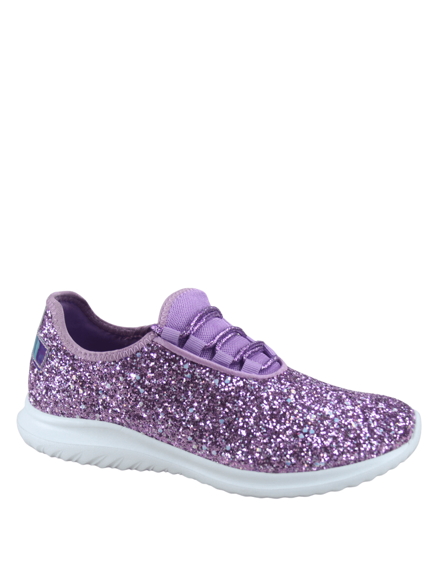 Lotus-08 Women's Sparkle Glitter Flat Sneakers, Light Weight Slip-On ...