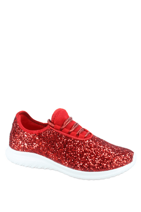 Womens Red Sparkly Shoes