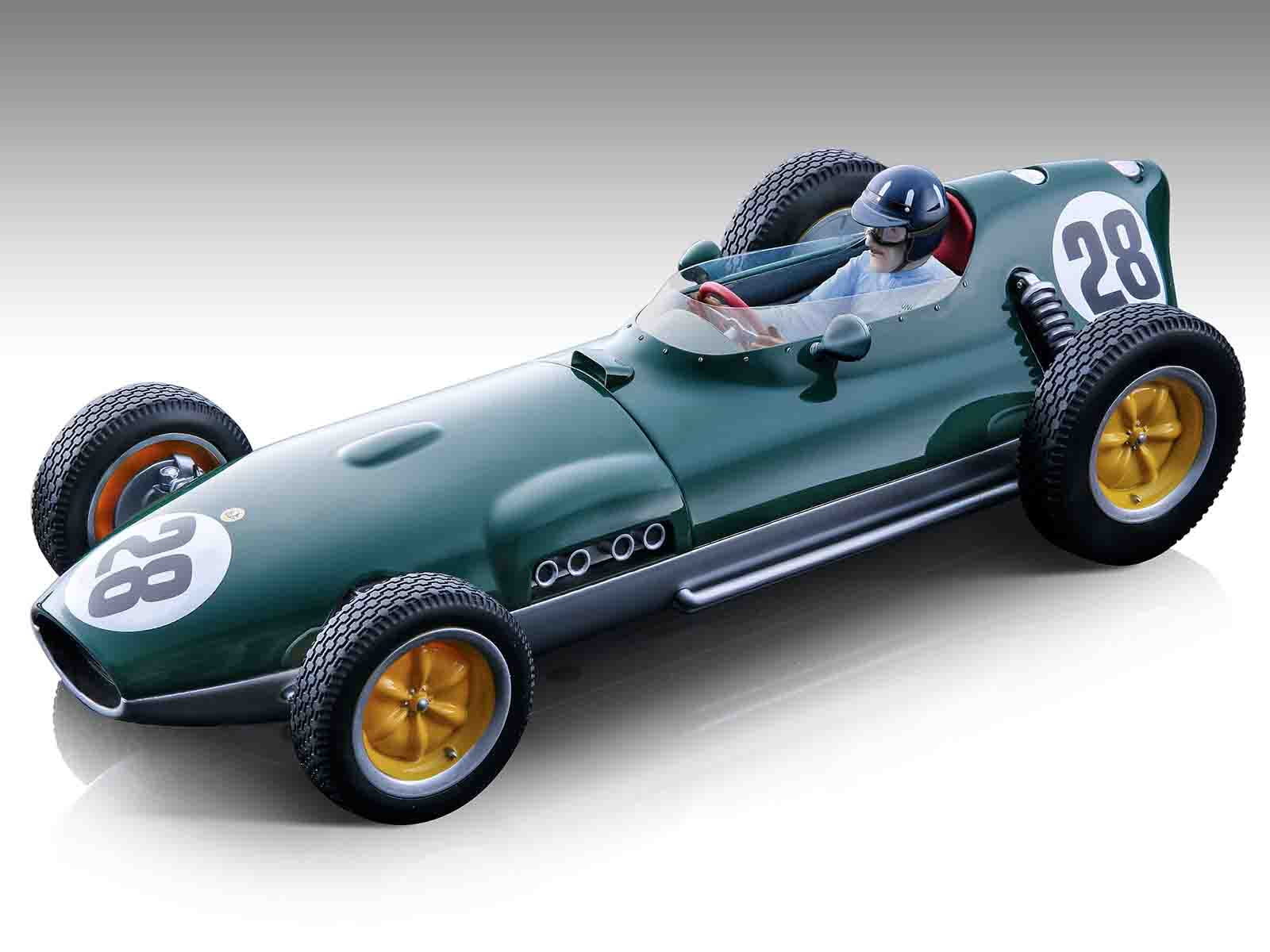 Lotus 16 #28 Graham Hill "F1 British GP" (1959) with Driver Figure ...