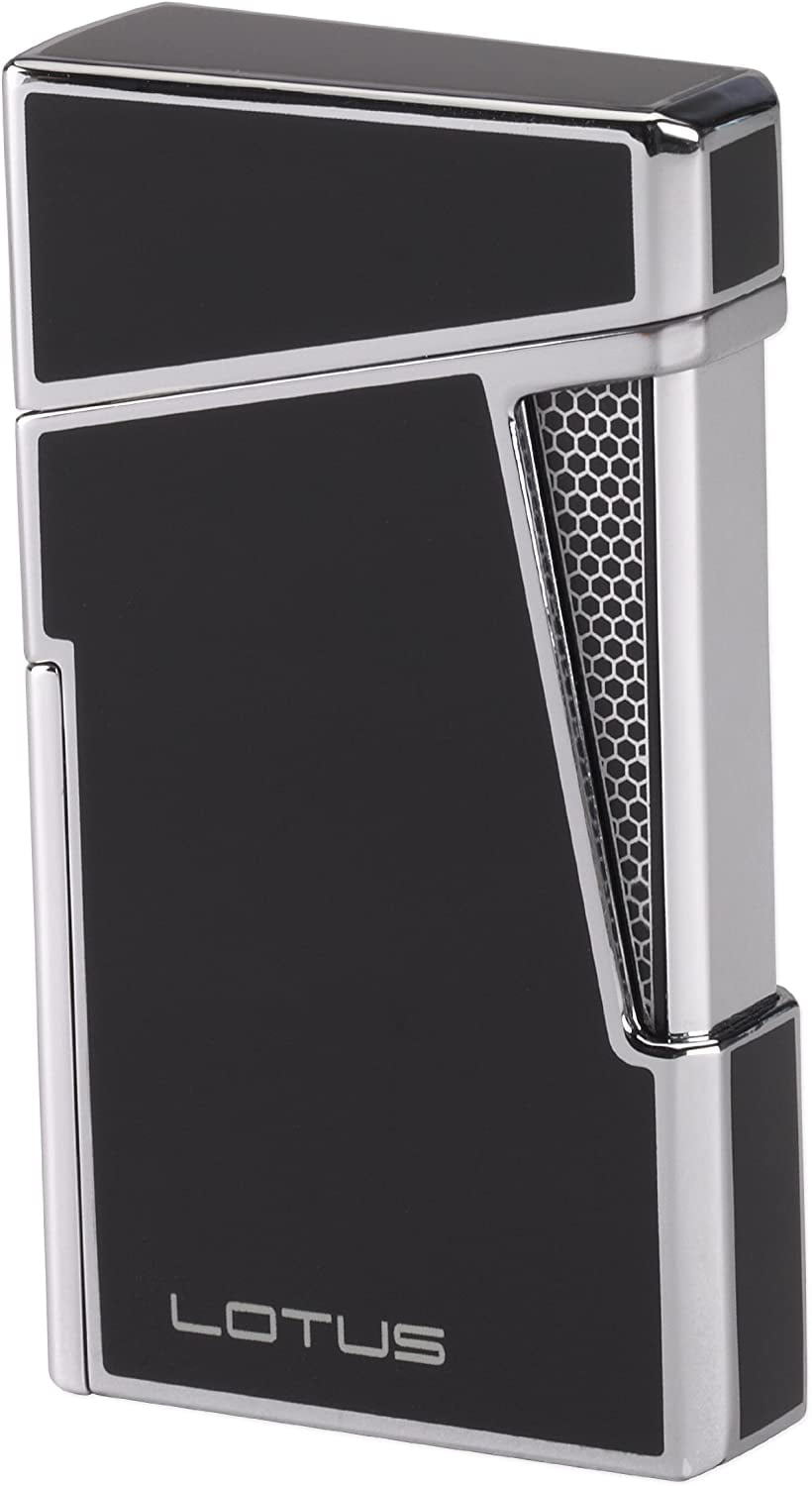 Lotus Apollo Cigar Lighter with Double Wind-Resistant Torch Flames, All ...