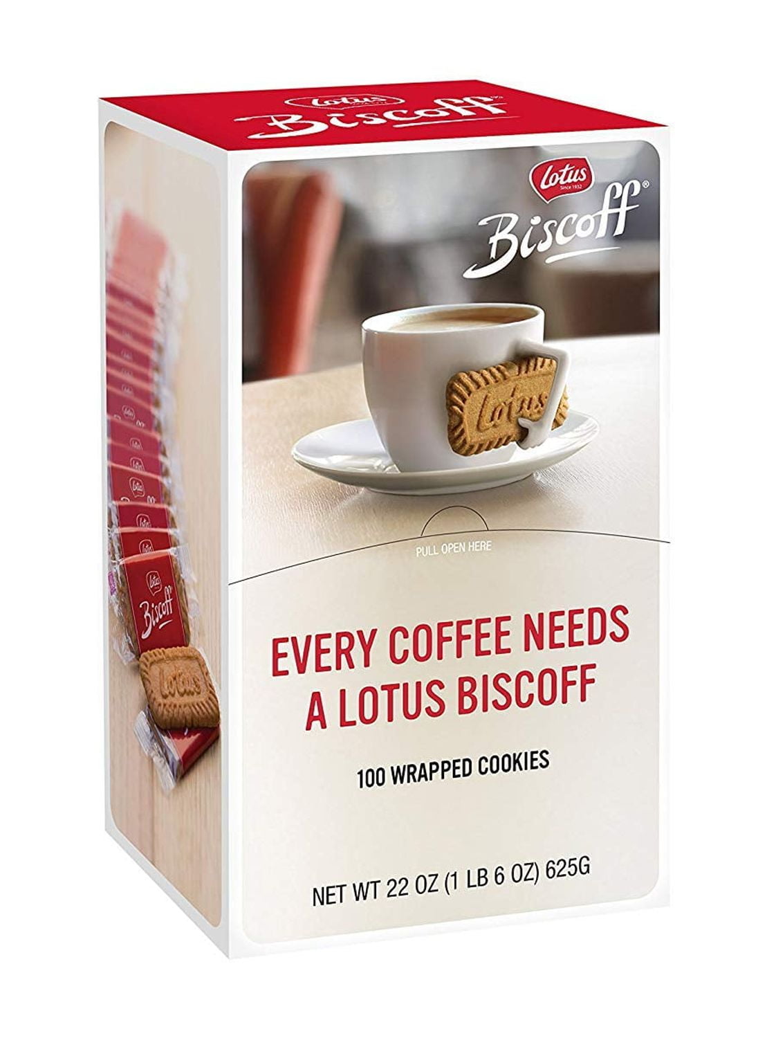 Lotus Biscoff Cookies - DMF15 Caramelized Biscuit Cookies Snack ...