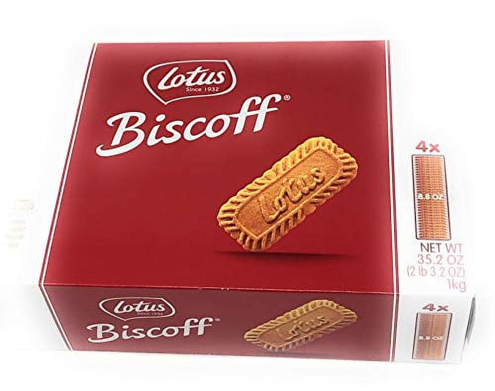 Lotus Biscoff Cookies One Pack (4 Packets) 35.2 OZ - Walmart.com