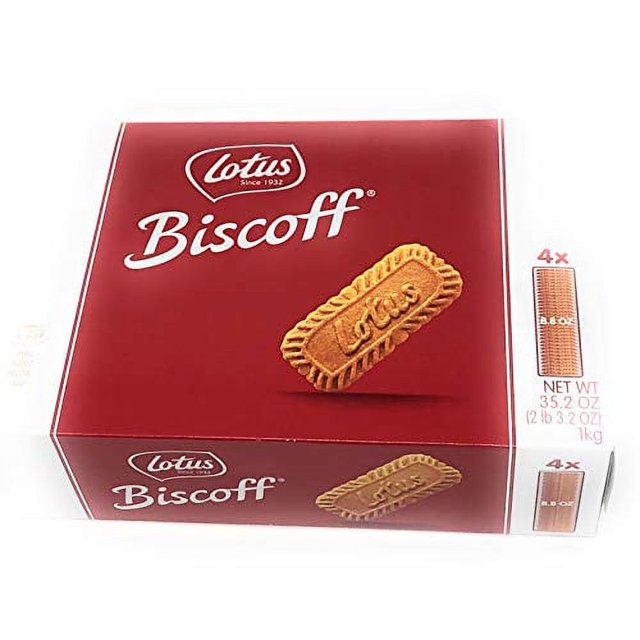 Lotus Biscoff Cookies One Pack (4 Packets) 35.2 OZ - Walmart.com