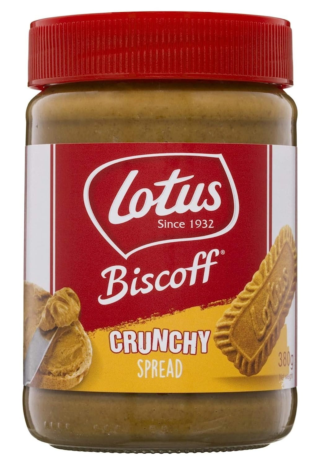 Lotus Biscoff Spread Crunchy - 380g - SET OF 10 - Walmart.com