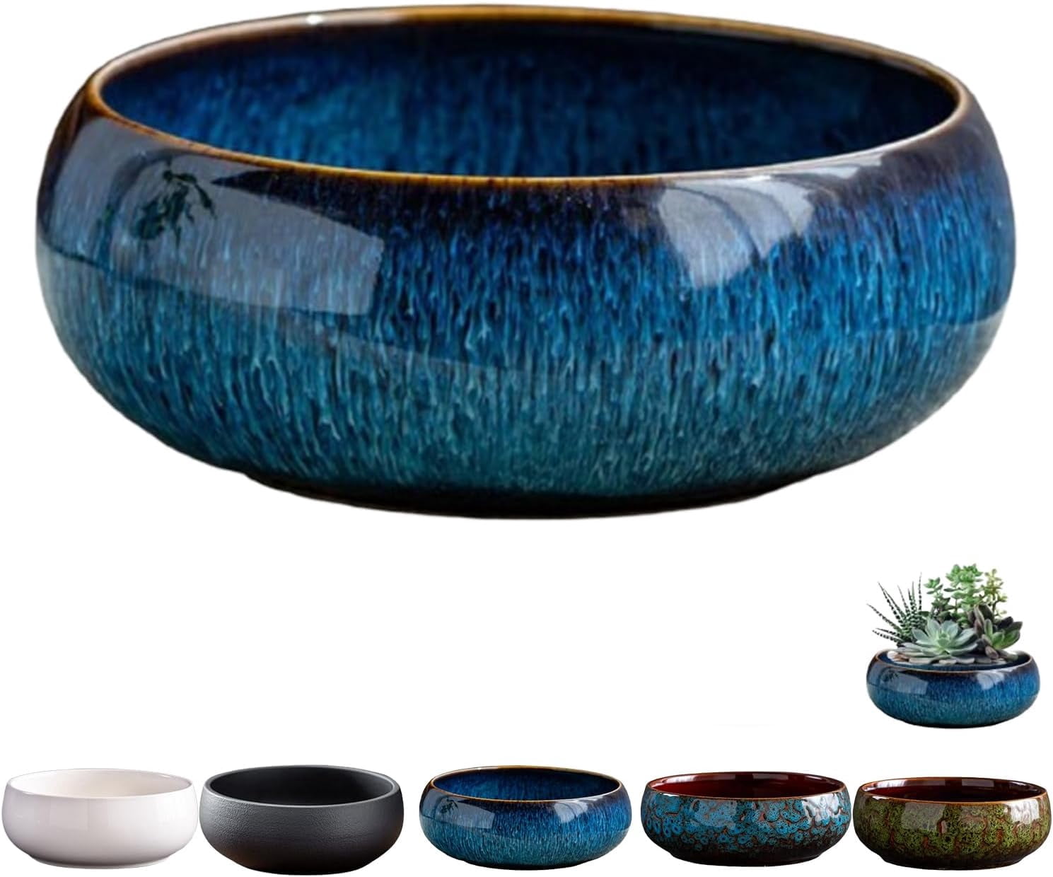 Lotus Bowl Planter, 2025 New Ceramic Lotus Flower Bowl, Lotus Bowl ...
