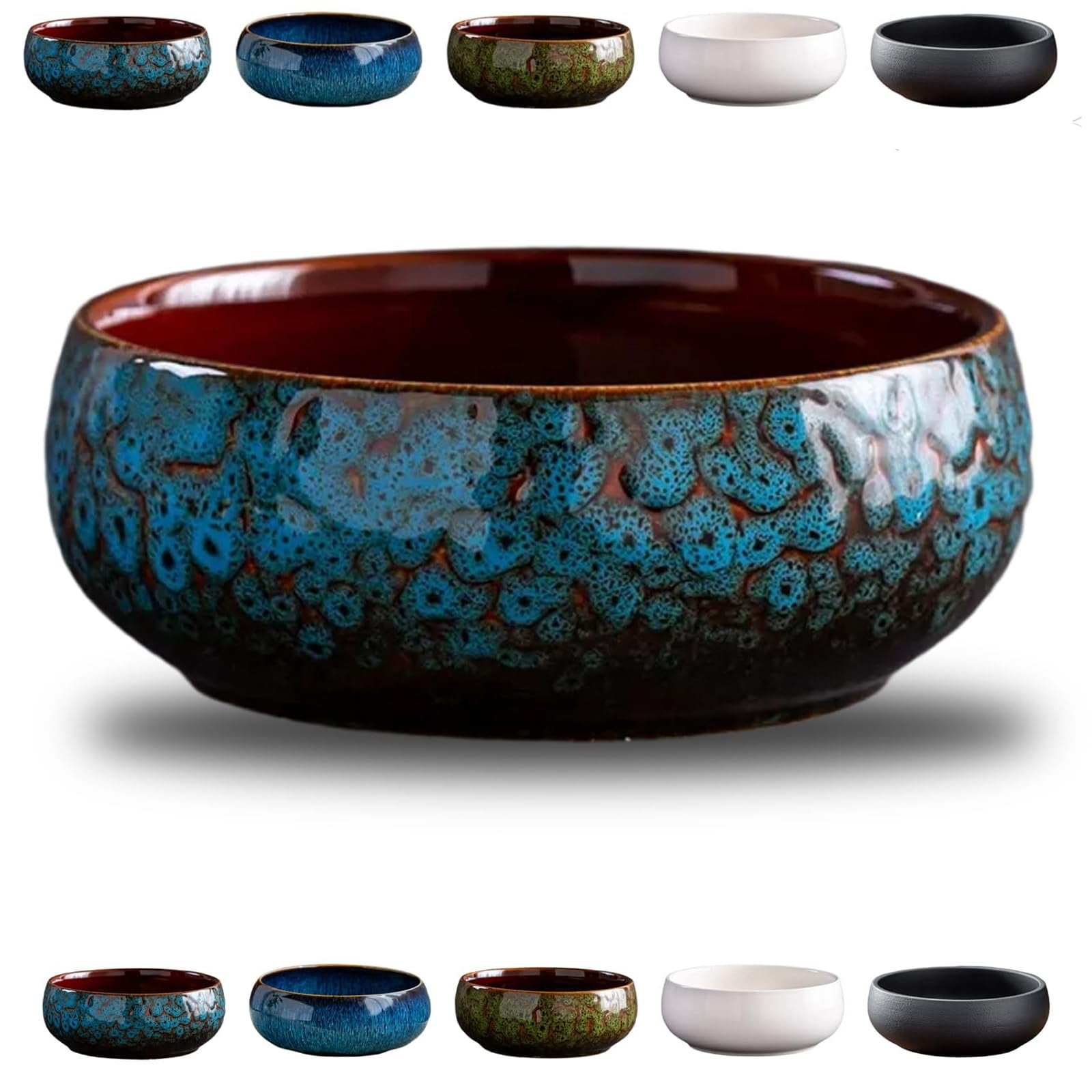 Lotus Bowl Planter, Bonsai Bowl Lotus Flower Seeds, Leak-Proof Design ...