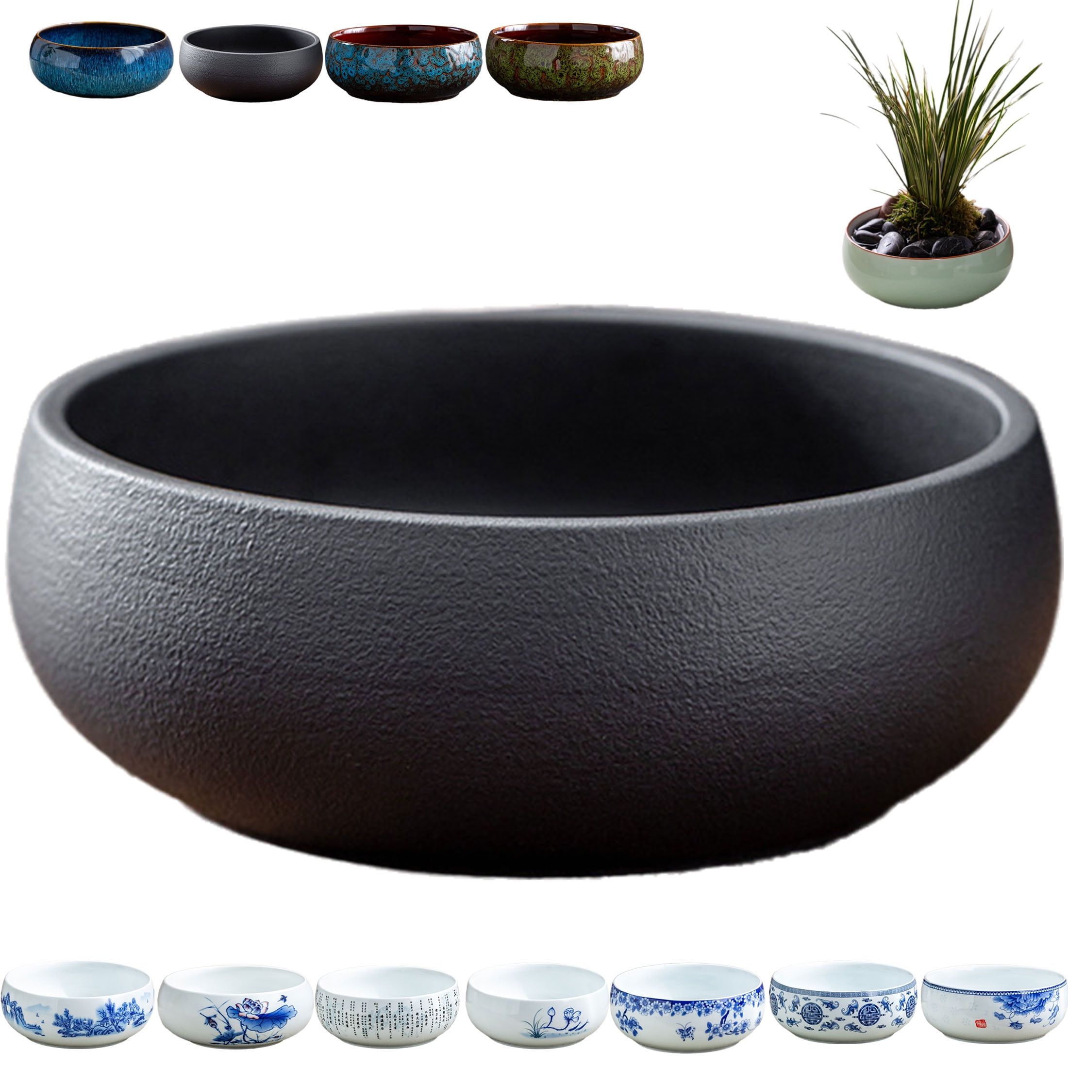 Lotus Bowl Planter, Lotus Bowls for Planting in Water Indoors, Bonsai ...