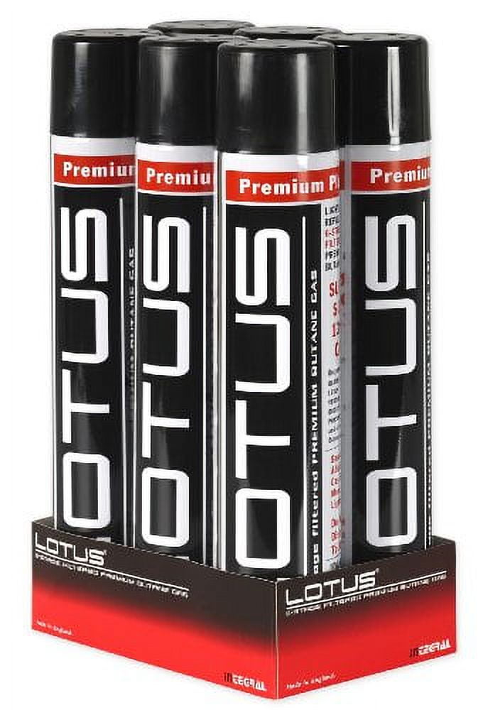 Lotus Butane - 400ml 6 Pack - Walmart.com