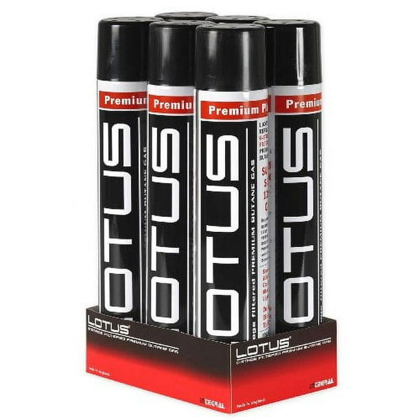Lotus Butane - 400ml 6 Pack - Walmart Business Supplies