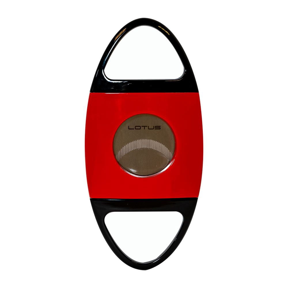 Lotus CUT600 Cigar Cutter - Glossy Black and Red - Walmart.com