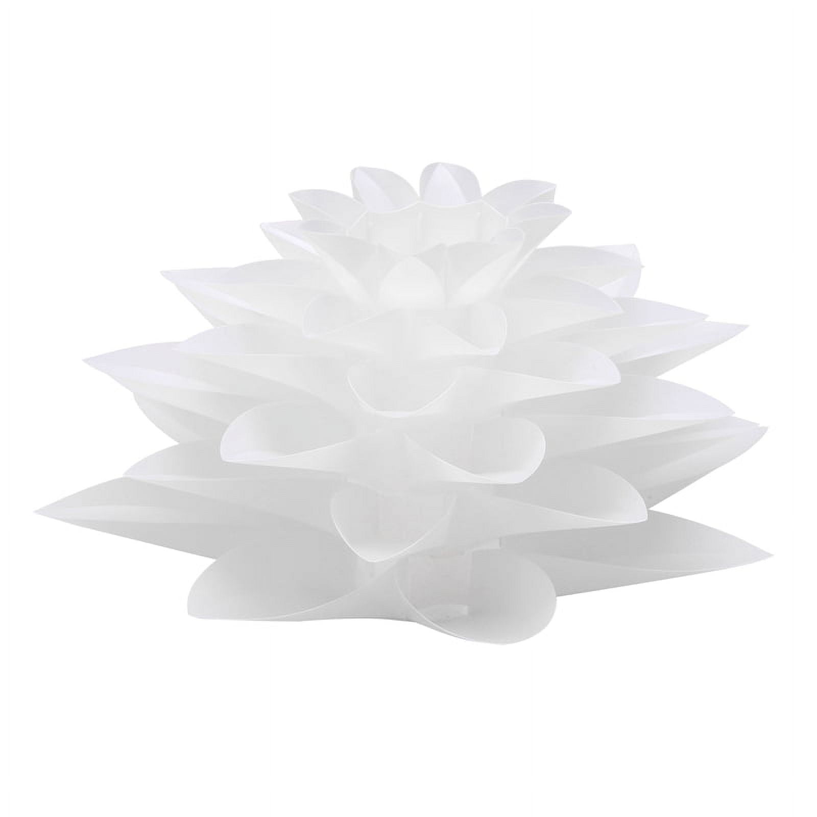Lotus Chandelier Lampshade DIY Lotus Flower Six-Layer Lamp Shade ...