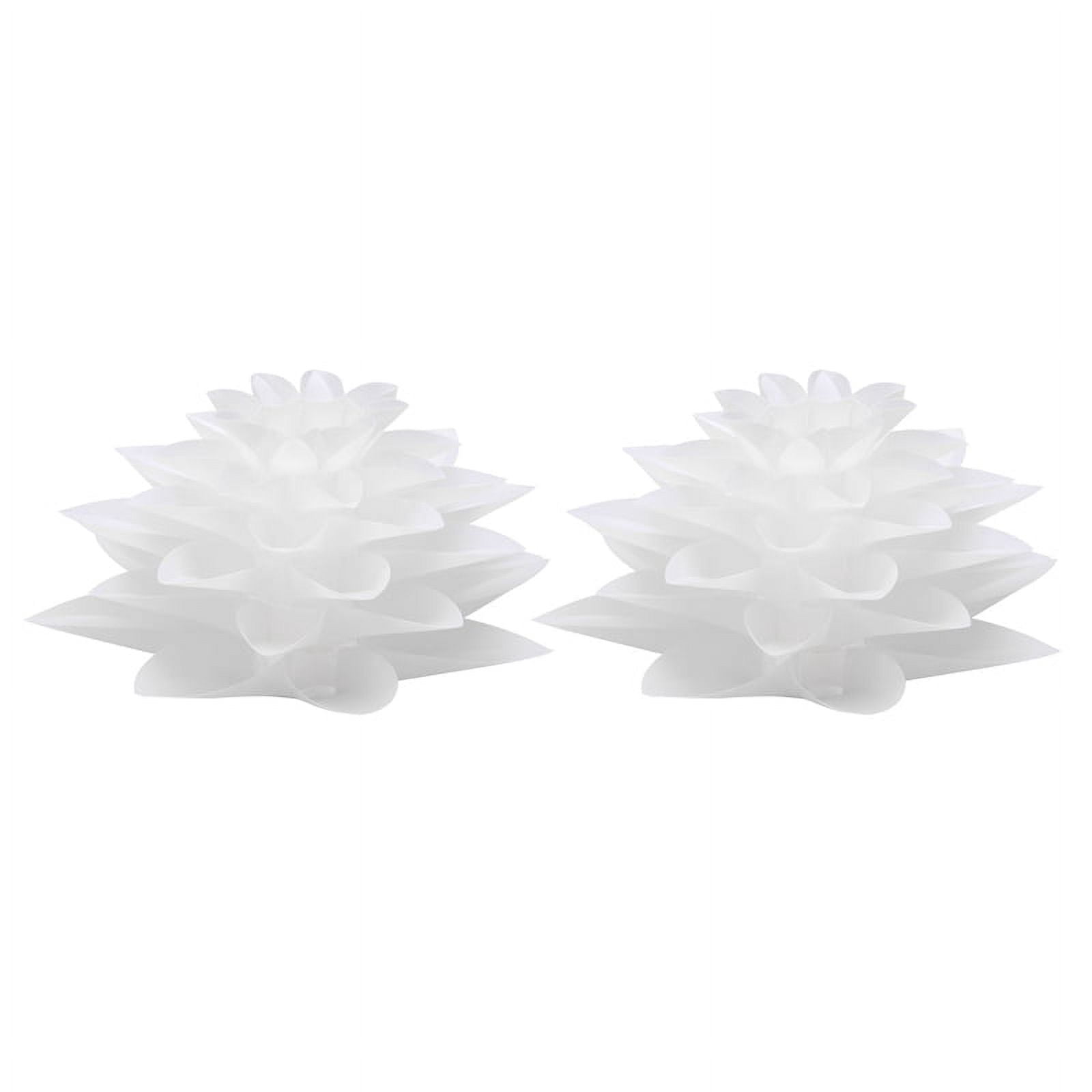 Lotus Chandelier Lampshade DIY Lotus Flower Six-Layer Lamp Shade ...