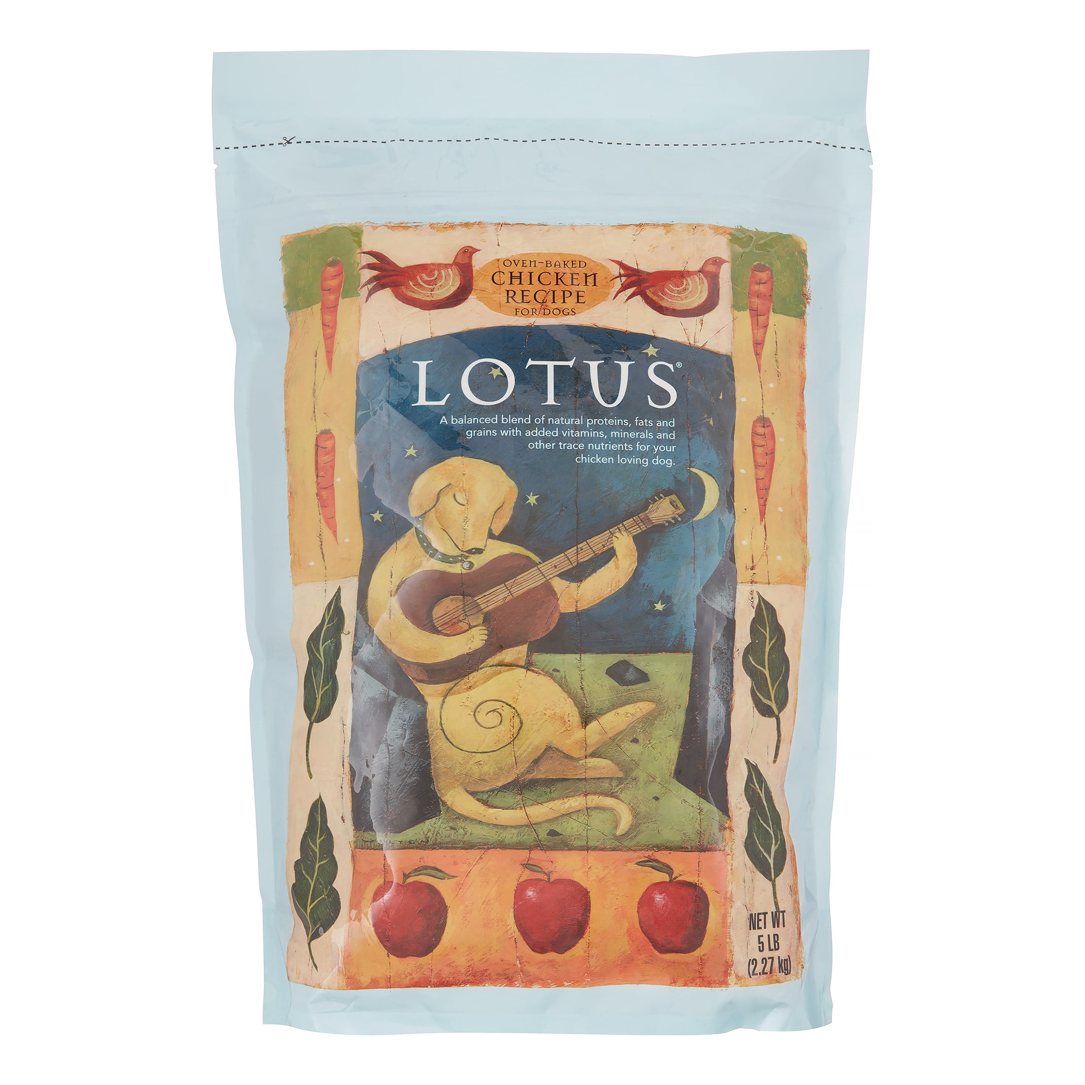 Lotus Chicken Recipe Dry Dog Food, 5 lb - Walmart.com