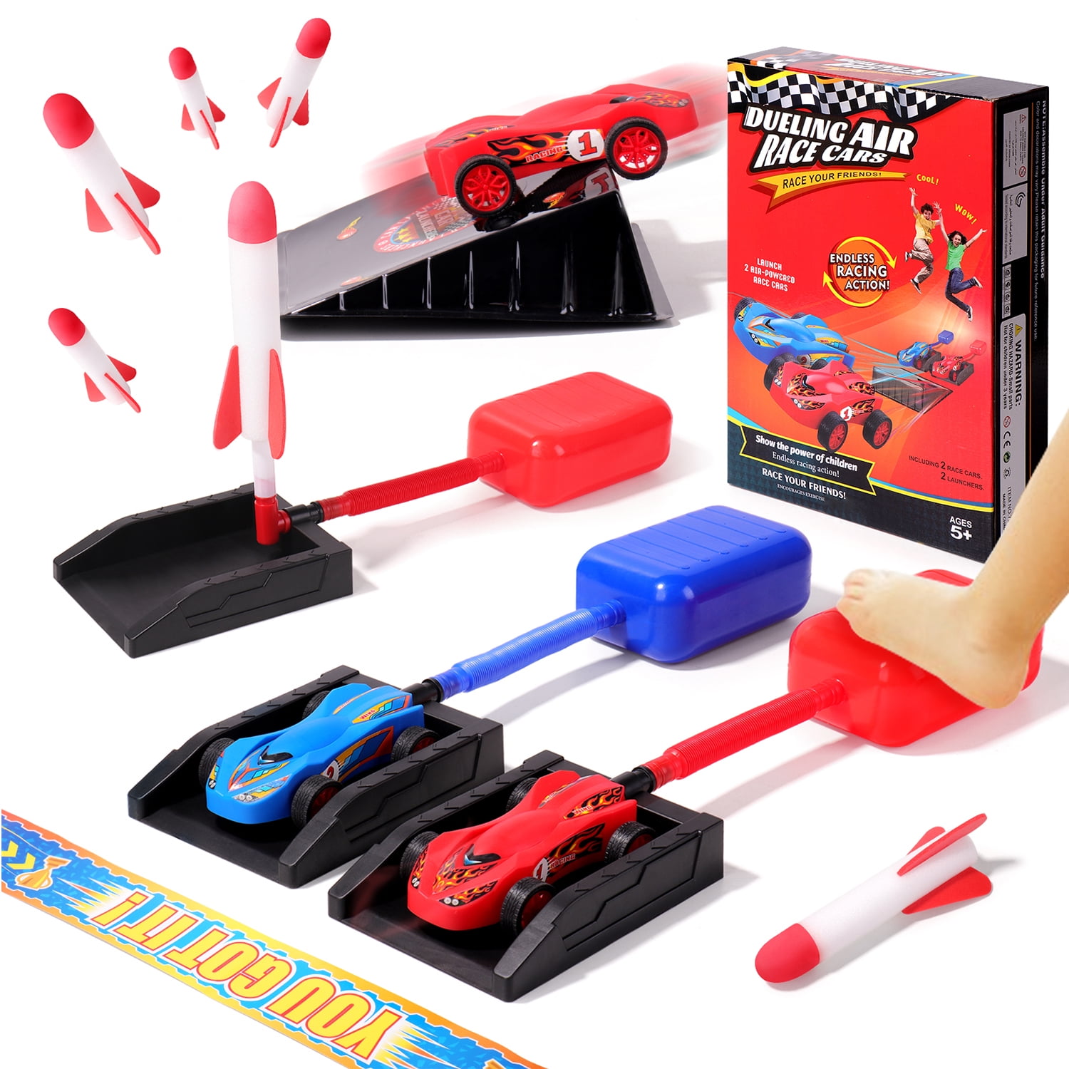 Lotus Duel Racer and Rocket 2 in 1 Fun Toys - Rocket Launcher And Toy ...