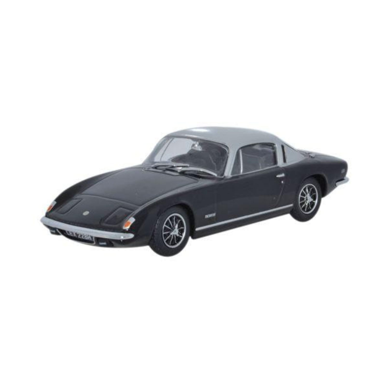 Lotus Elan Plus 2 Diecast Model 1:43 scale Black/Silver - Walmart.com