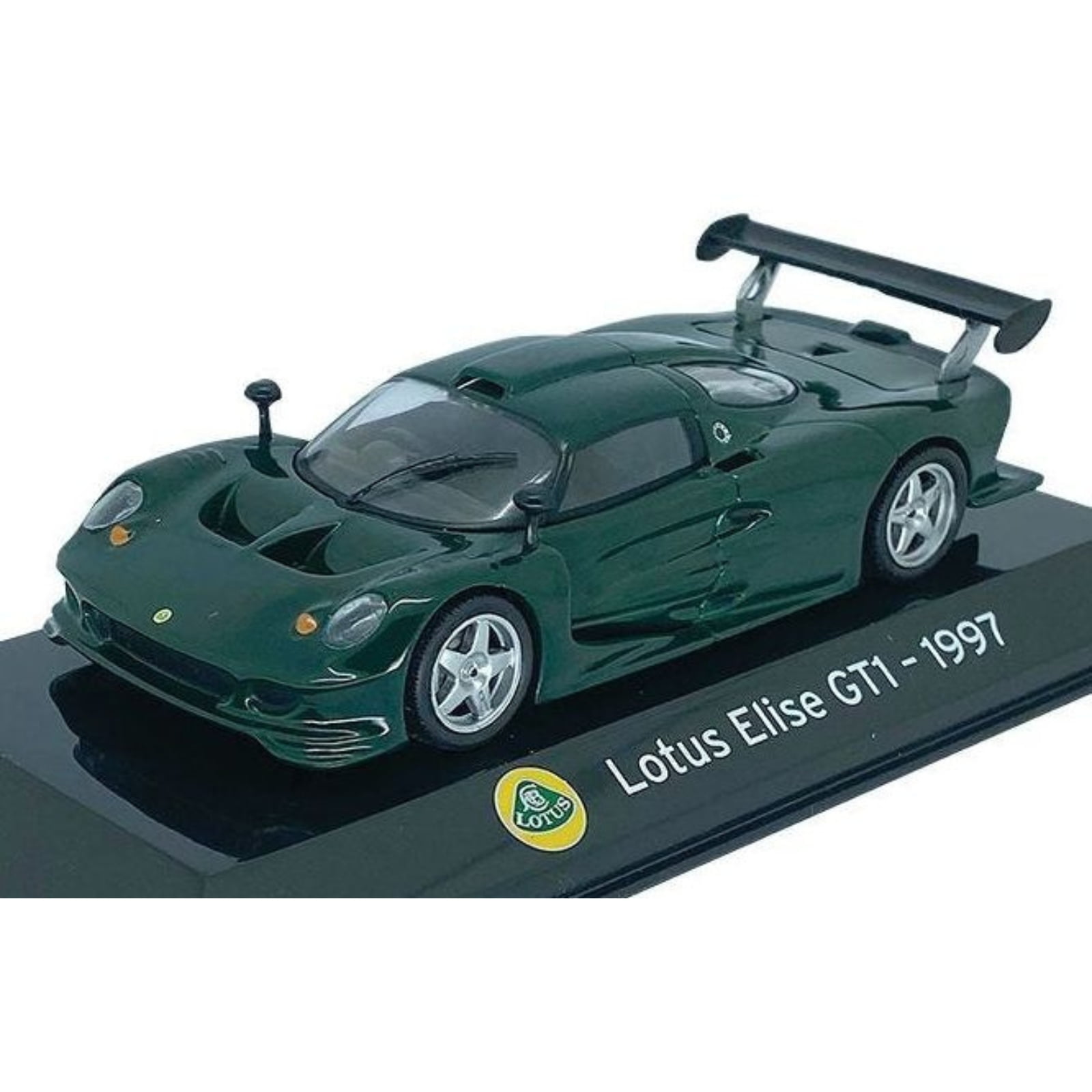 Lotus Elise GT1 (1997) 1:43 scale diecast model car in Green by Ex Mag ...