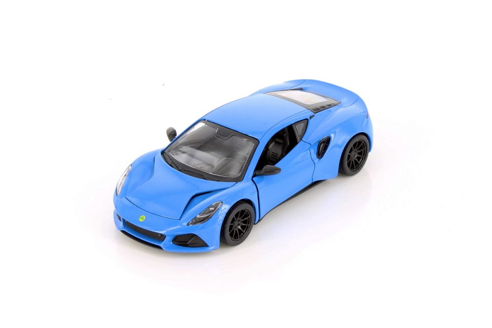 Lotus Emira, Blue - Kinsmart 5441D - 1/34 Scale Diecast Model Car ...
