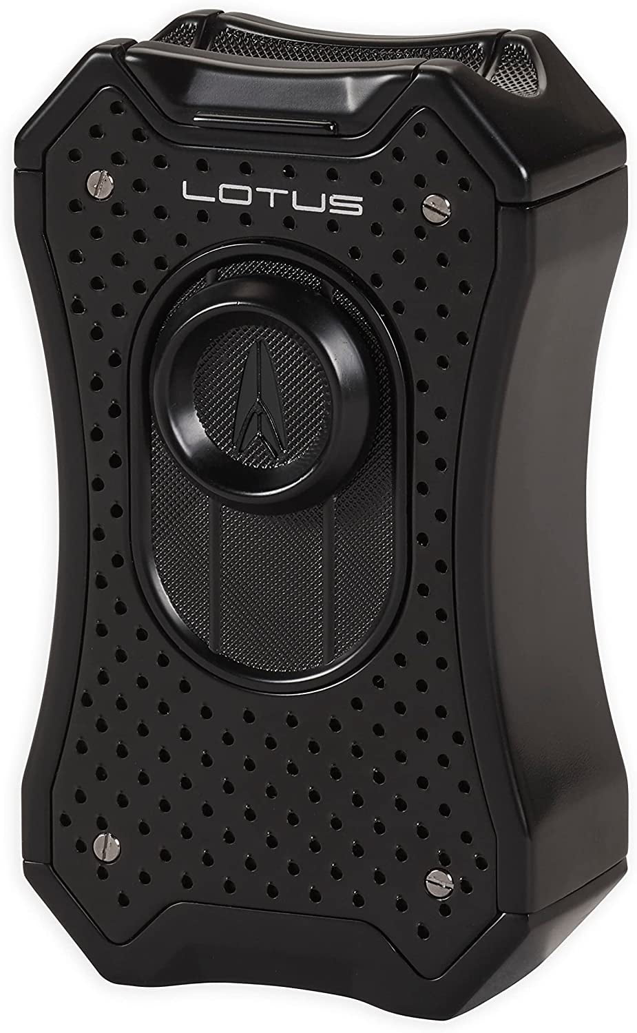 Lotus Emperor Table Cigar Lighter with Quad Wind-Resistant Torch Flames ...