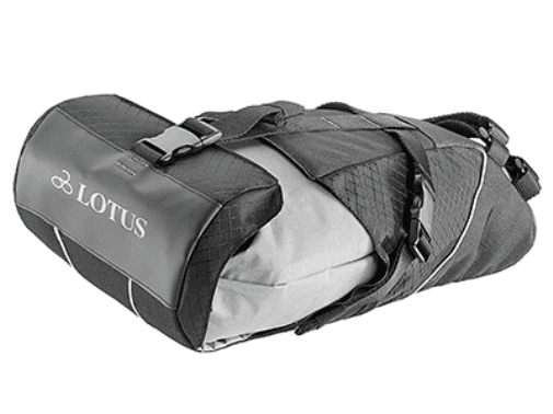 Lotus Explorer Saddle Bag with Dry Bag in Black/Grey (8.8L) - Walmart.com