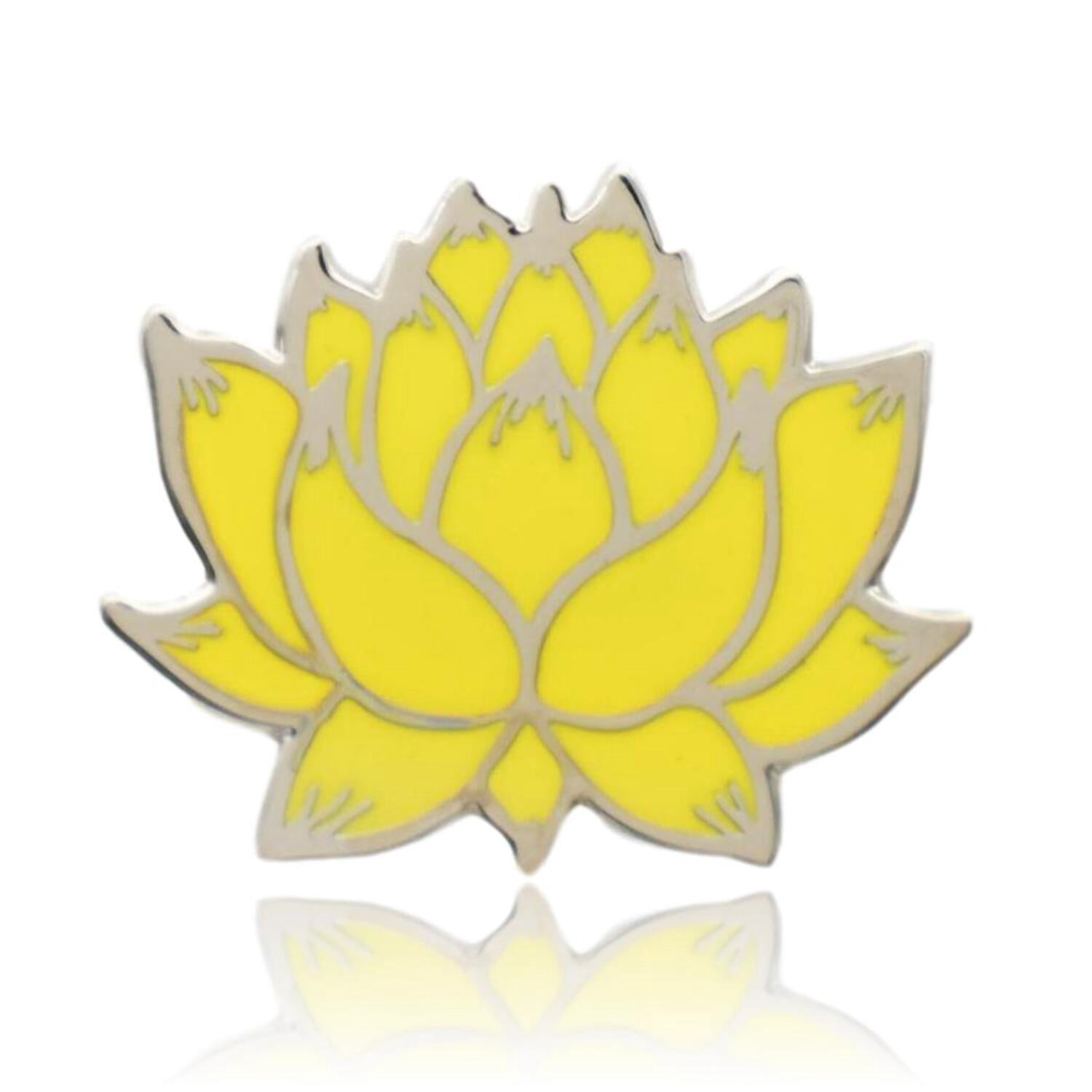 Lotus Flower Enamel Pin | Clayton Jewelry Labs - Walmart.com