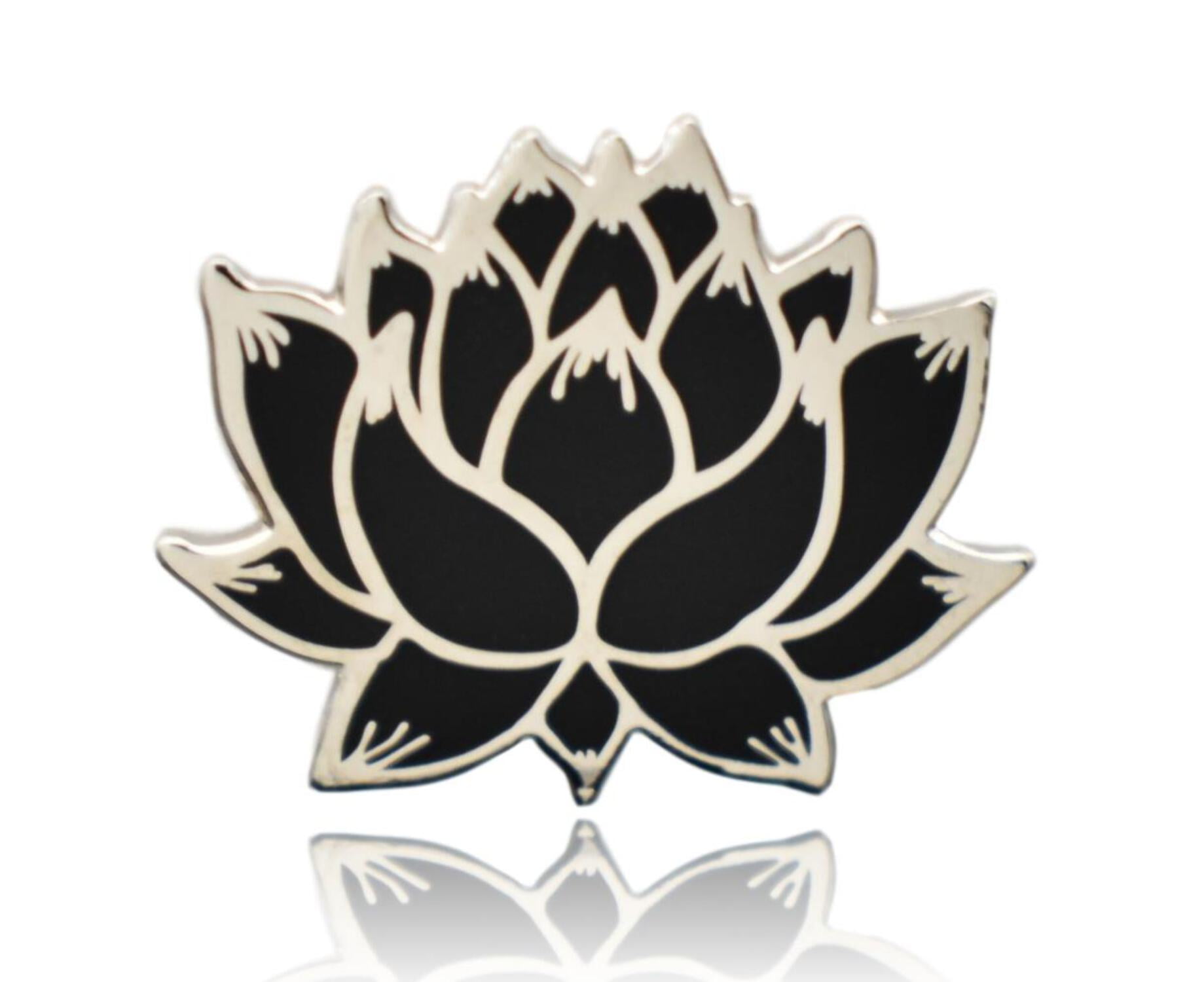 Lotus Flower Enamel Pin | Clayton Jewelry Labs - Walmart.com