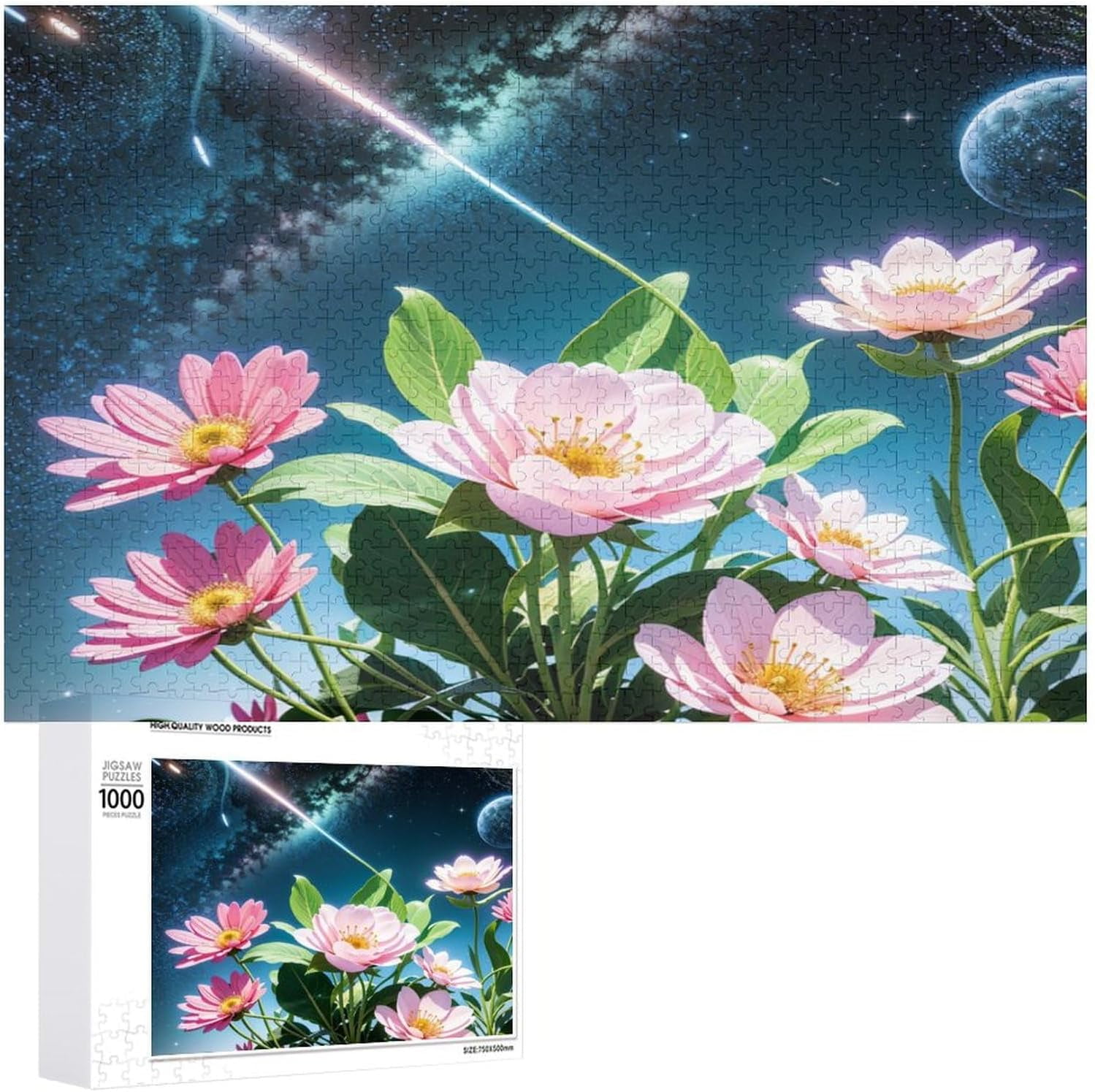 Lotus Flower Puzzle Jigsaw Puzzle 1000 Pieces for Boys Girls Women Men ...